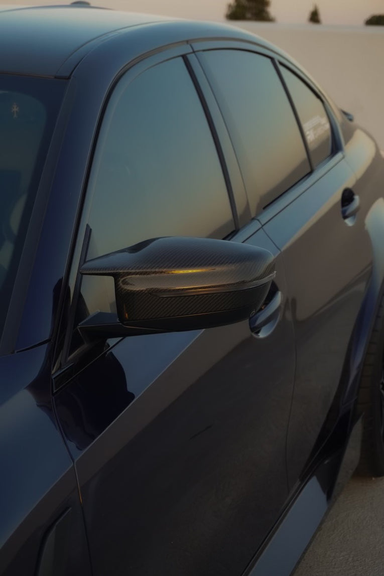 OEM BMW M PERFORMANCE CARBON FIBER MIRROR CAP SET - G80 M3 | G82 M4 ...